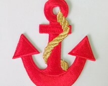 Unique anchor patch related items | Etsy