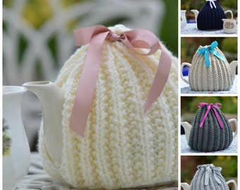 Knitted tea cosy | Etsy