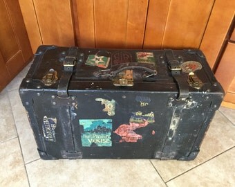 Travel trunk sticker | Etsy