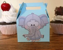 Unique elephant favor box related items | Etsy