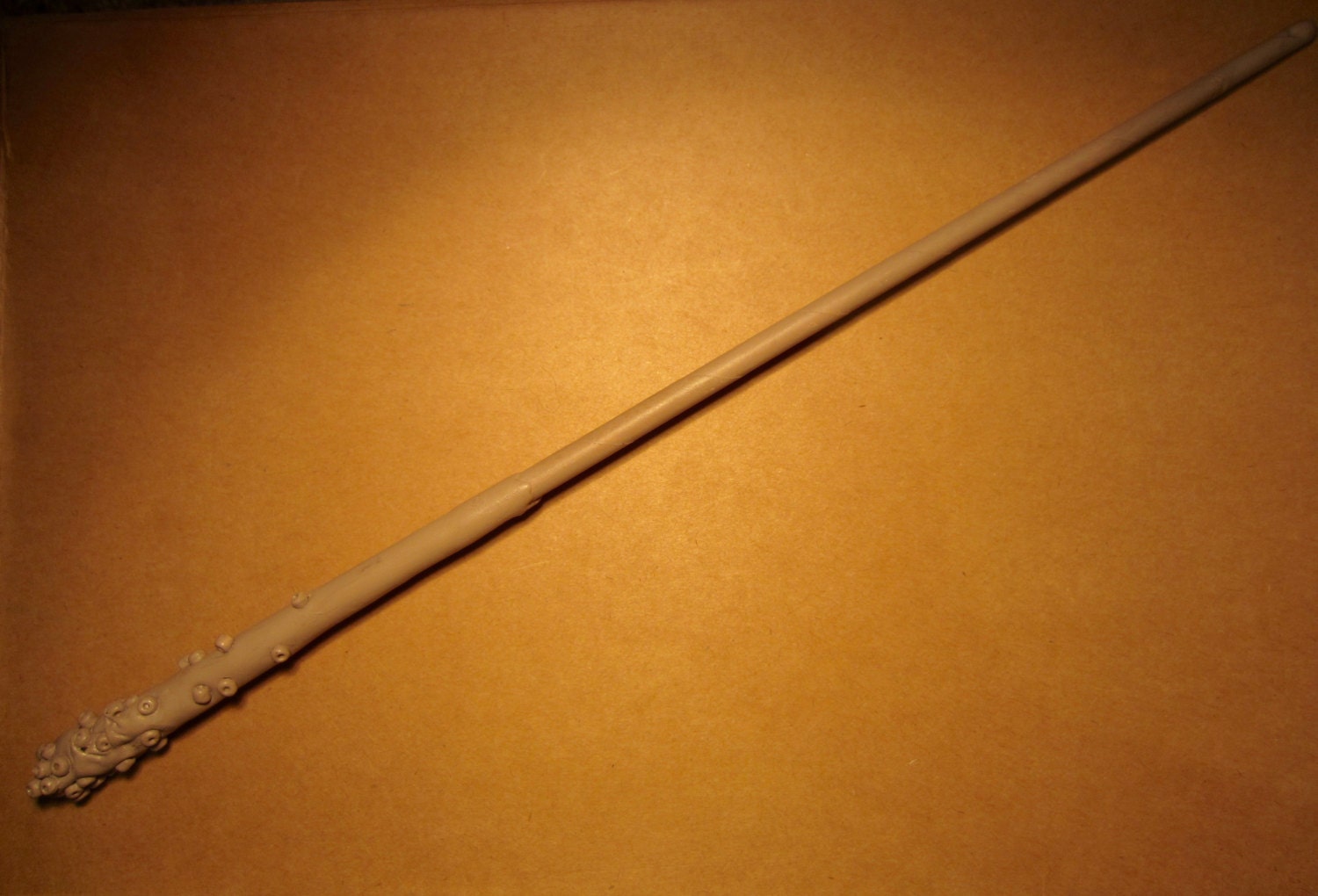 Chestnut wood wand with unicorn heartstring core