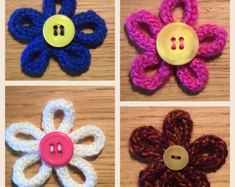 Knitting brooch | Etsy