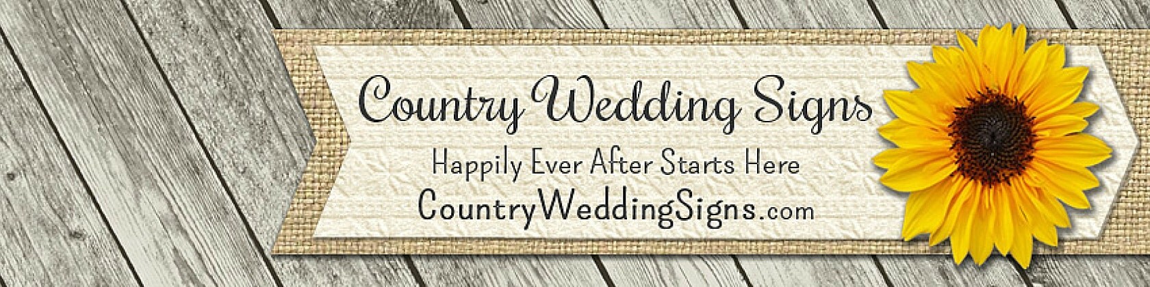 Rustic Country Wedding Signs Wood Wedding by CountryWeddingSigns