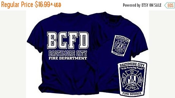 Baltimore Fire Department Station Shirts