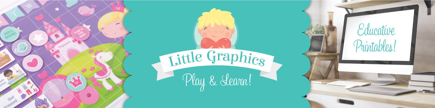 Fun educative printables for your little angel by LittleGraphics