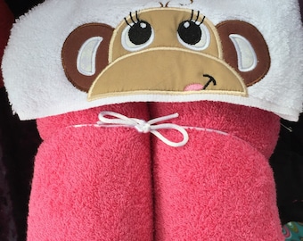 Monkey towel | Etsy