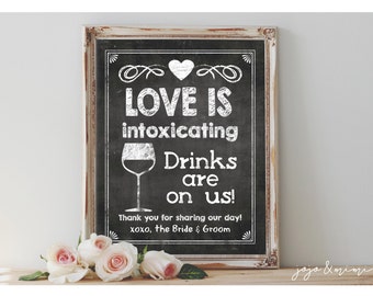 Love is intoxicating | Etsy