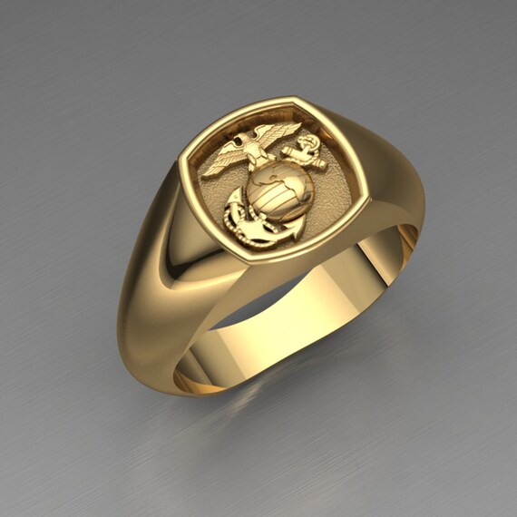 Womens Marine Corps Ring by USMCJewelry on Etsy