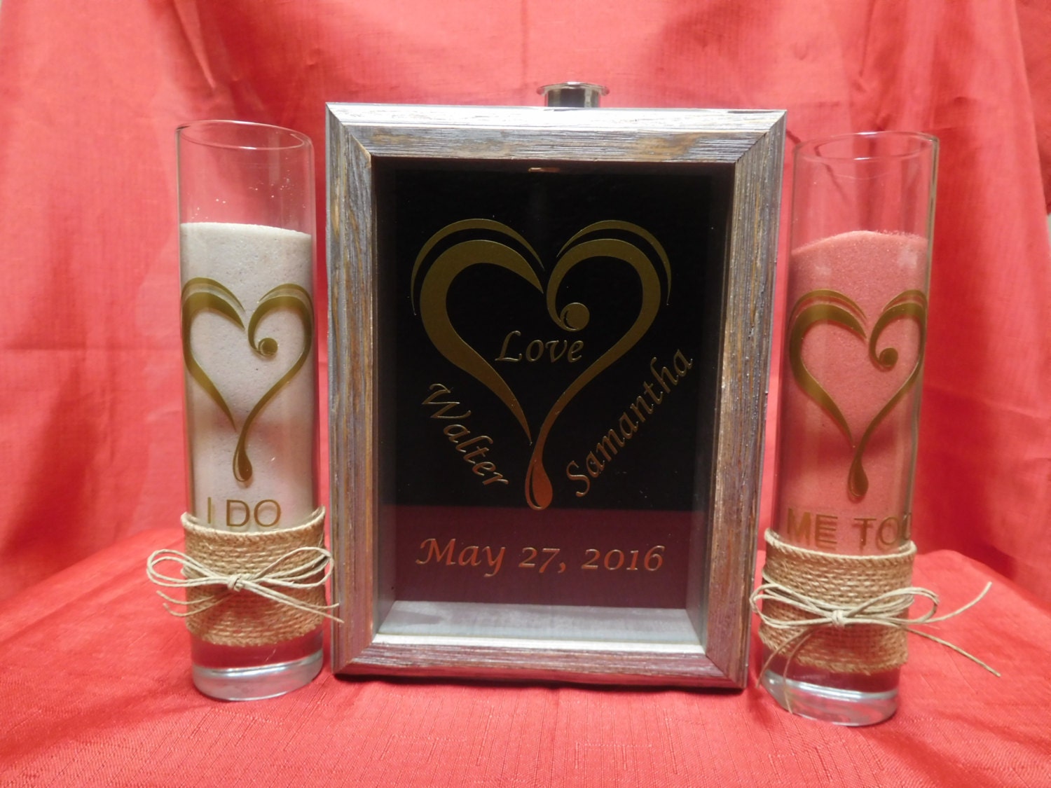 Rustic Unity Sand Ceremony Set