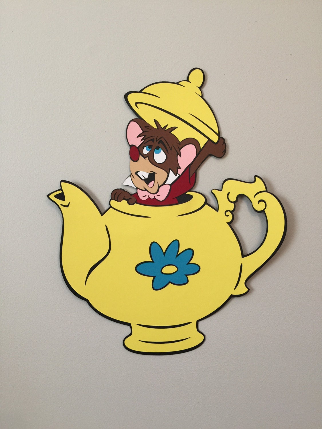 15 in Tall Dormouse Mouse in Teapot Alice in Wonderland Party