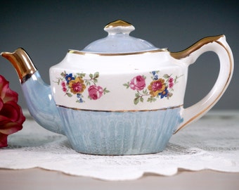 Blue lusterware | Etsy