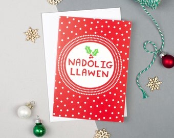 Nadolig llawen | Etsy
