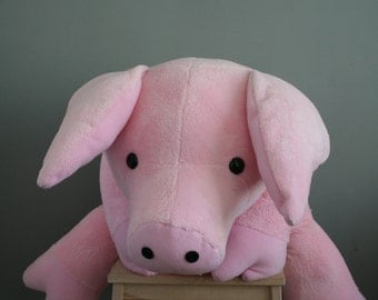 Pig plush | Etsy