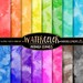 Watercolor Digital Paper: Watercolor Scrapbook Paper Digital