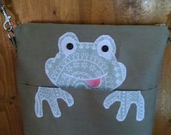 Frog purse | Etsy