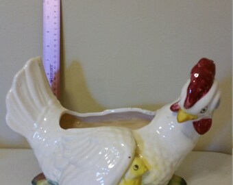 Rooster planter | Etsy