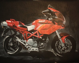 Ducati art print | Etsy