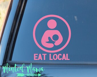 Normalize It Breastfeeding Car Decal-Funny Car Decal-Gift For
