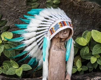 Unique indian headdress related items | Etsy