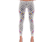 Unique funky tights related items | Etsy