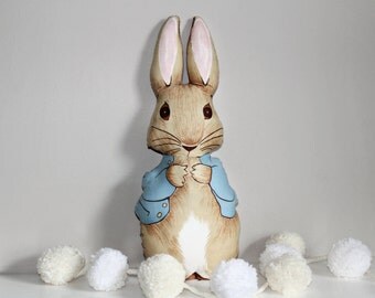 Items similar to Peter Rabbit Plush Toy by R. Dakin & Co - Vintage 1974 ...