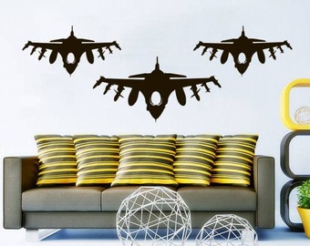 Aviation wall decal | Etsy