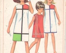Unique mondrian dress related items | Etsy