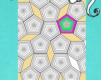 Color Me Calm 30 Kaleidoscope Design Patterns Coloring Book