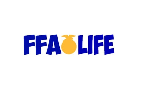 FFA Life Decal FFA window sticker Future Farmers of America