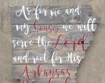 Arkansas sign | Etsy