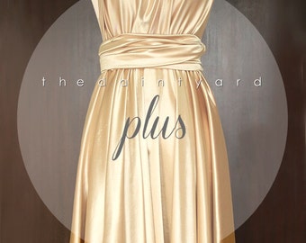 Gold infinity dress | Etsy