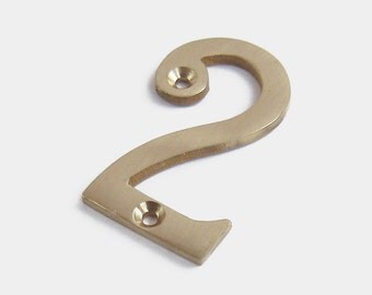 Small brass letters | Etsy