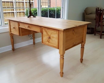 Barnwood desk | Etsy