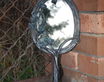 Wrought iron mirror | Etsy