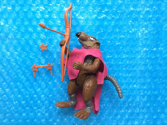 1988 TMNT Splinter Master Splinter Rat by RetroPixelsAndToys