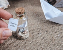 Unique message in a bottle related items | Etsy