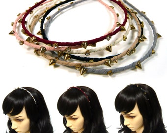 Spiked headband | Etsy