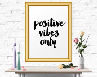 Positive vibes | Etsy