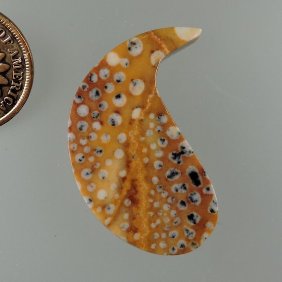 Fawn Stone 100% Natural Hand Cut Cabochon from 49erMinerals