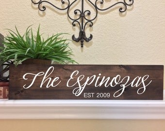 Wooden wall names | Etsy