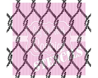 Rope stencils | Etsy