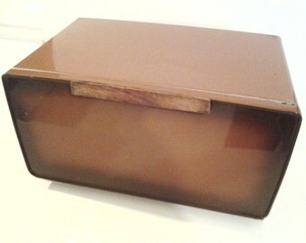 Vintage bread box | Etsy