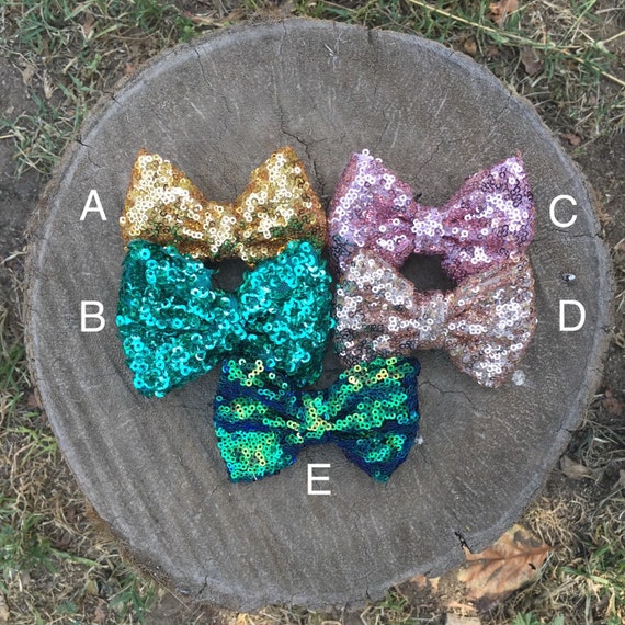 Glitter Sequin Bows