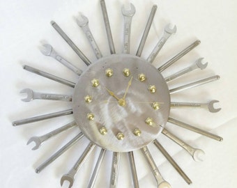 Auto parts clock | Etsy