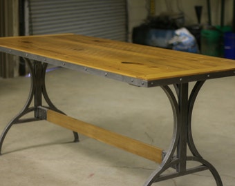 Barnwood desk | Etsy