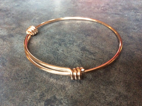 1.8mm Stainless Steel Expandable Bangle by MetalJewelrySupplies