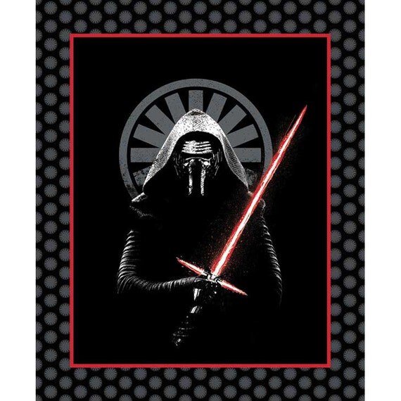Star Wars fabric The Force Awakens / Darth Vader Fabric Panel