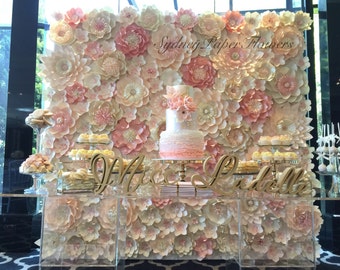 Wedding and special events décor by SydneyPaperFlowers on Etsy