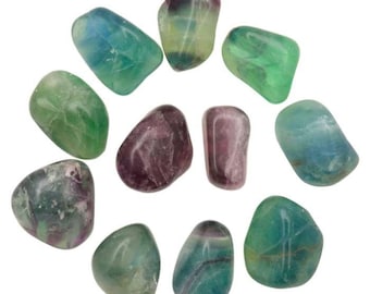 Tumbled fluorite | Etsy