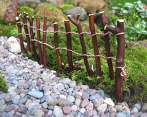 Popular items for fairy garden fence on Etsy